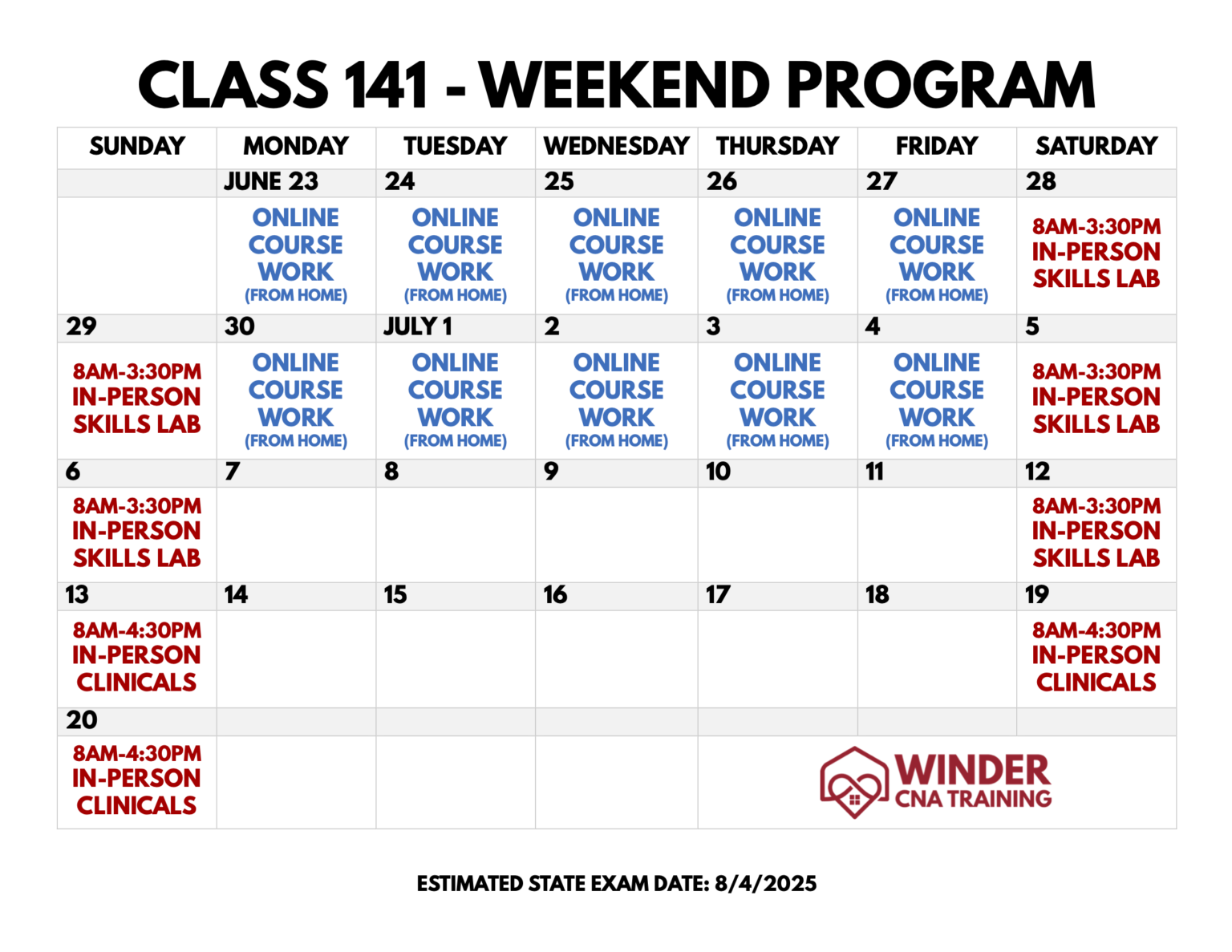 State-Authorized CNA Course in Georgia | 4-Week Course